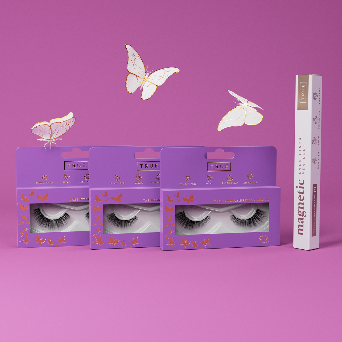 Magnetic Lash Set – True Glue Beauty