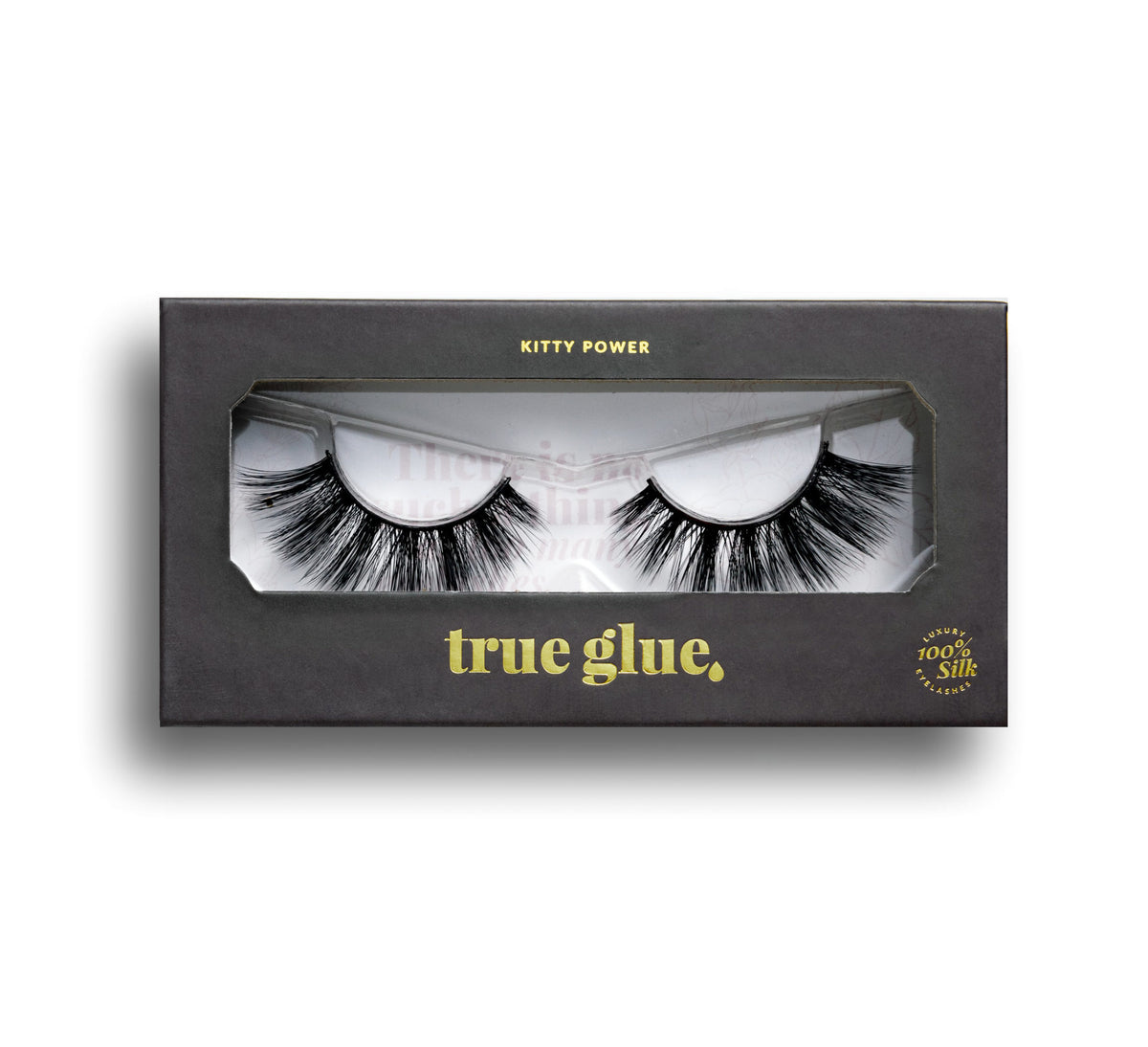 Vegan Silk Lashes - Kitty Power – True Glue Beauty